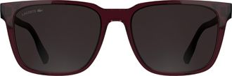 Lacoste L6077S 601 TRANSPARENT BURGUNDY 55/18/145 Herren Sonnenbrillen