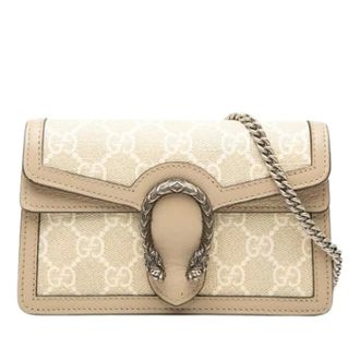 Gucci Sac bandouli&egrave;re Pre-owned - Femme - Pre-owned - Beige - Taille: ONE Size