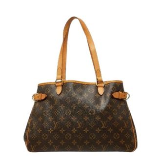 Louis Vuitton Sac port&eacute; &eacute;paule Batignolles Horizontal Monogram Pre-owned - Femme - Pre-owned - Brun - Taille: ONE Size