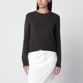 Lisa Yang Pullover Mable aus Kaschmir in Dunkelfarn