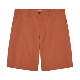 Maison Kitsun&eacute; Orange Baumwoll Bermuda Shorts - - Shorts - Herren - Braun - W42