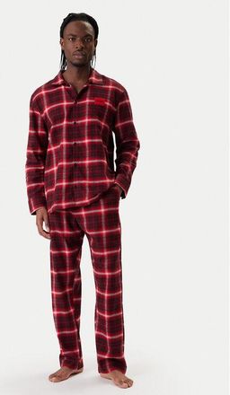 HUGO BOSS Pyjama Louk 50550084 Rot Regular Fit