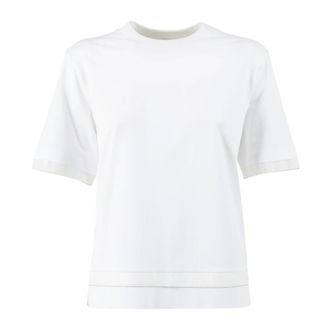 PESERICO Femme, Tops, Blanc, Taille: 42 FR Blusa