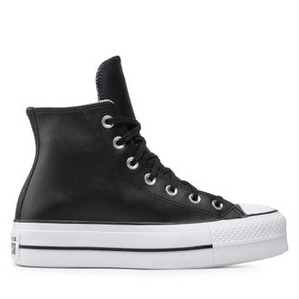 Converse Sneakers aus Stoff Converse Chuck Taylor All Star Lift Clean Hi 561675C Schwarz