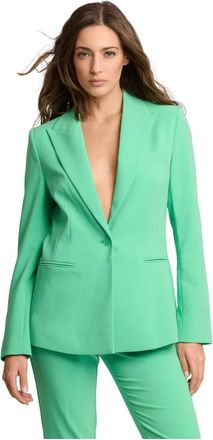 Kocca Femme, Vestes, Vert, Taille: 40 FR Blazer Crois&eacute; Pour Toutes Occasions