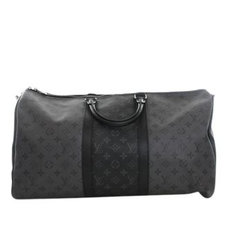 Louis Vuitton Pre-owned Keepall Bandouliere 50 - Homme - Pre-owned - Gris - Taille: ONE Size