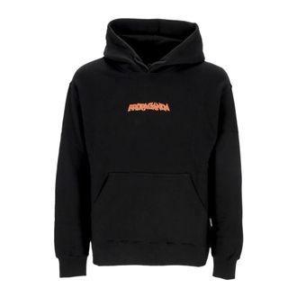 PROPAGANDA Schwarzer Melt Hoodie mit K&auml;ngurutasche - - Sweatshirts & Hoodies - Herren - Schwarzk - M