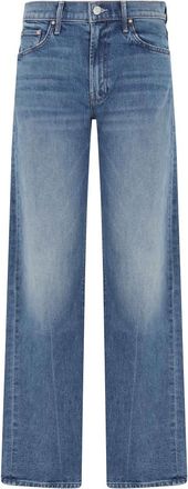Mother Femme, Jeans, Bleu, Taille: W26 Mid Rise Lasso Sneak