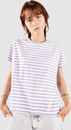 Urban Classics Regular Striped T-Shirt dustylilac