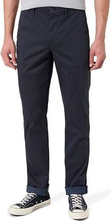 Tommy Hilfiger Chino Homme Denton Printed Structure Straight Fit, Bleu (Desert Sky), 34W/30L