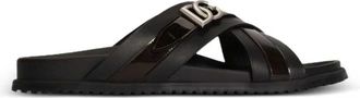Dolce & Gabbana Sandales &agrave; imprim&eacute; animal