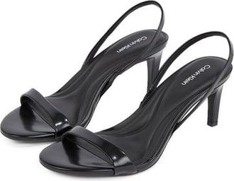 Calvin Klein Fersensandalen - schwarz