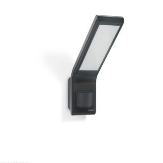 Steinel LED-Strahler XLED slim anthrazit, 7,2 W, 648 lm, LED Wandleuchte, 160&deg; Bewegungsmelder, 8 m Reichweite