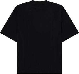 Off-white Logo-Print Cotton T-Shirt - Black