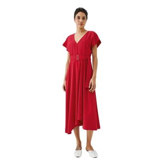 Access Fashion Access Fashion, Femme, Robes, Rouge, Taille: 40 FR Robe portefeuille