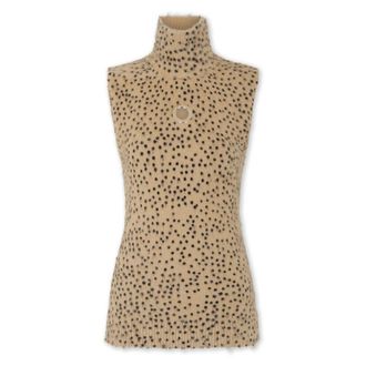 Paco Rabanne Damen, Strickwaren, Beige, LGr&ouml;&szlig;e