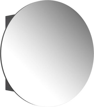 Vicco Armoire de toilette Loki, Anthracite, 70x70cm avec 2 compartiments, Vicco