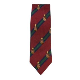 Gucci Pre-owned Vintage Krawatte - - Pre-owned - Herren - Rot - ONE SIZE