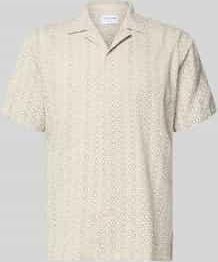 Lindbergh Relaxed Fit Freizeithemd mit Leinen-Anteil