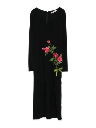 Vivetta Robe Au Genou - Noir