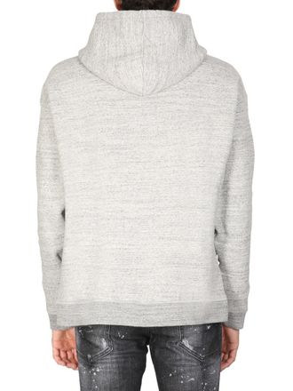 Dsquared2 Camo Patch Anorak Sweatshirt - Gray