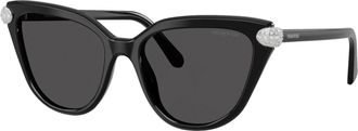 Swarovski Sonnenbrille - 0SK6039 10018756 - Gr. unisize - in Schwarz - für Damen