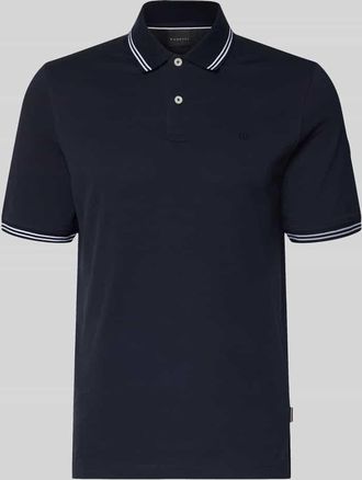 Bugatti Regular Fit Poloshirt mit Logo-Stitching