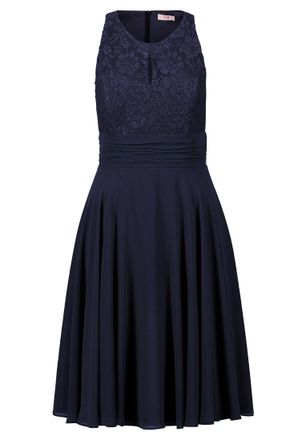 Vera Mont Damen Abendkleid mit Spitze Night Sky,48