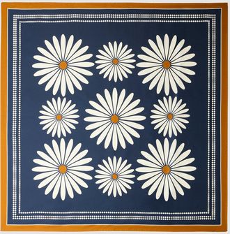 Sandro Seidenhalstuch mit Blumenprint