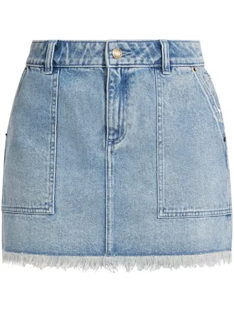 Michael Kors minijupe en jean - Bleu