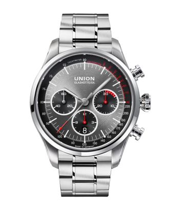 Union Glash&uuml;tte/SA. Belisar Chronograph Herrenuhr D009.427.11.082.00
