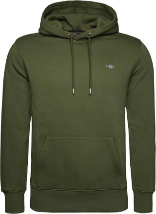 GANT Herren REG Shield Hoodie Kapuzenpullover, Country Green, XXL