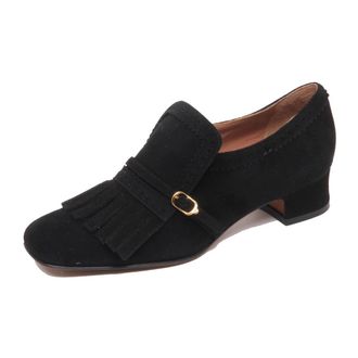 L'autre Chose Wildleder-Pumps - - Shoes - Damen - Schwarzk - 39 EU