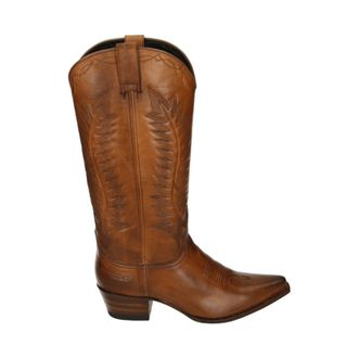 Sendra Western Lederstiefel Cognac Farbe - - Shoes - Damen - Braun - 42 EU