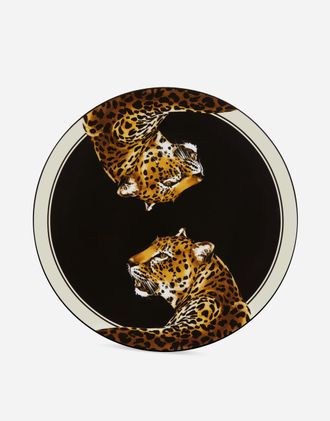 Dolce & Gabbana Porcelain Platter - Servierplatten Mehrfarbig Onesize