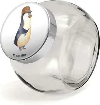 Mr. & Mrs. Panda Bonbonglas Wenn Papa es nicht reparieren kann, sind wir am Arsch L 870ml - Geschenk, Vatertag, Geschenk Papa, Handwerker, Pinguin