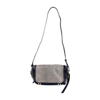 Borbonese Femme, Sacs, Beige, Taille: ONE Size Frame Crossbody Bag