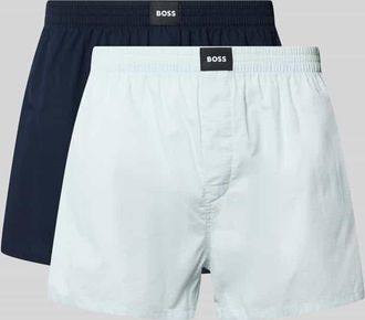 HUGO BOSS Boxershorts aus reiner Baumwolle Modell 2P BOXER S. CW PEACH