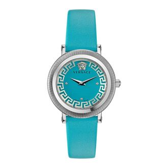 Versace Femme, Accessoires, Gris, Taille: ONE Size Montre Greca Flourish