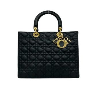Dior Pre-owned Cuir sacs-dior - Femme - Pre-owned - Noir - Taille: ONE Size