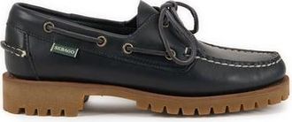 Sebago Mocassins &agrave; lacets en cuir m&eacute;lang&eacute;