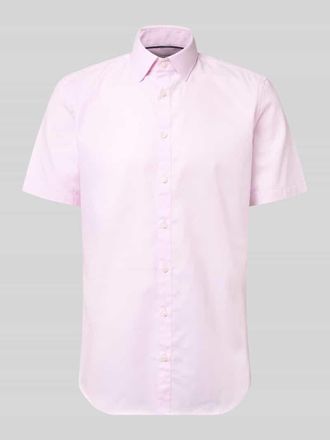 Jake*s Slim Fit Business-Hemd aus Baumwolle mit Kentkragen