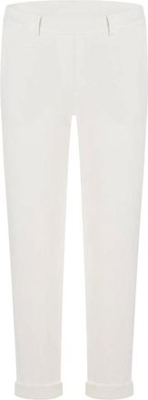 Cambio Femme, Pantalons, Beige, Taille: 36 FR Pantalon Techno Pique Revers