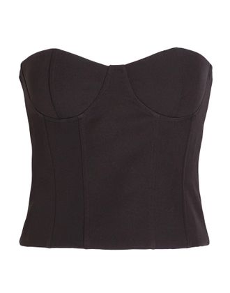 8 by YOOX BUSTIER CORSET TOP