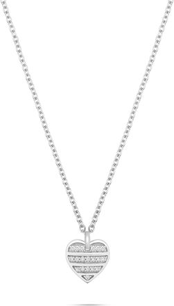 s.Oliver Necklace - Elegante Halskette aus poliertem 925er Silber - Silber - Rolokette 47 cm - wasserfest & hautfreundlich