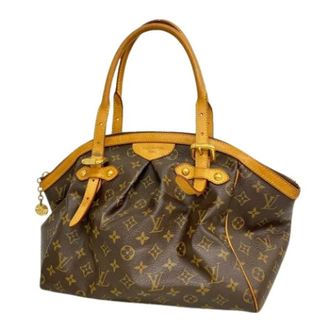 Louis Vuitton Sac &agrave; main vintage en toile Pre-owned - Femme - Pre-owned - Brun - Taille: ONE Size
