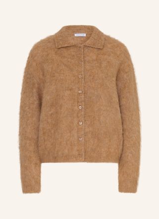 Mrs & Hugs Mrs & Hugs Strickjacke Mit Alpaka beige