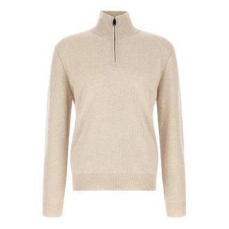 Brioni Pullover mit hohem Kragen - - Knitwear - Herren - Beige - L