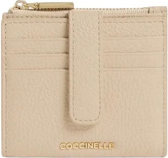 Coccinelle Femme, Accessoires, Beige, Taille: ONE Size Petit portefeuille
