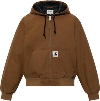 Carhartt Work in Progress Veste Logo - Femme - Vestes - Brun - Taille: 40 FR